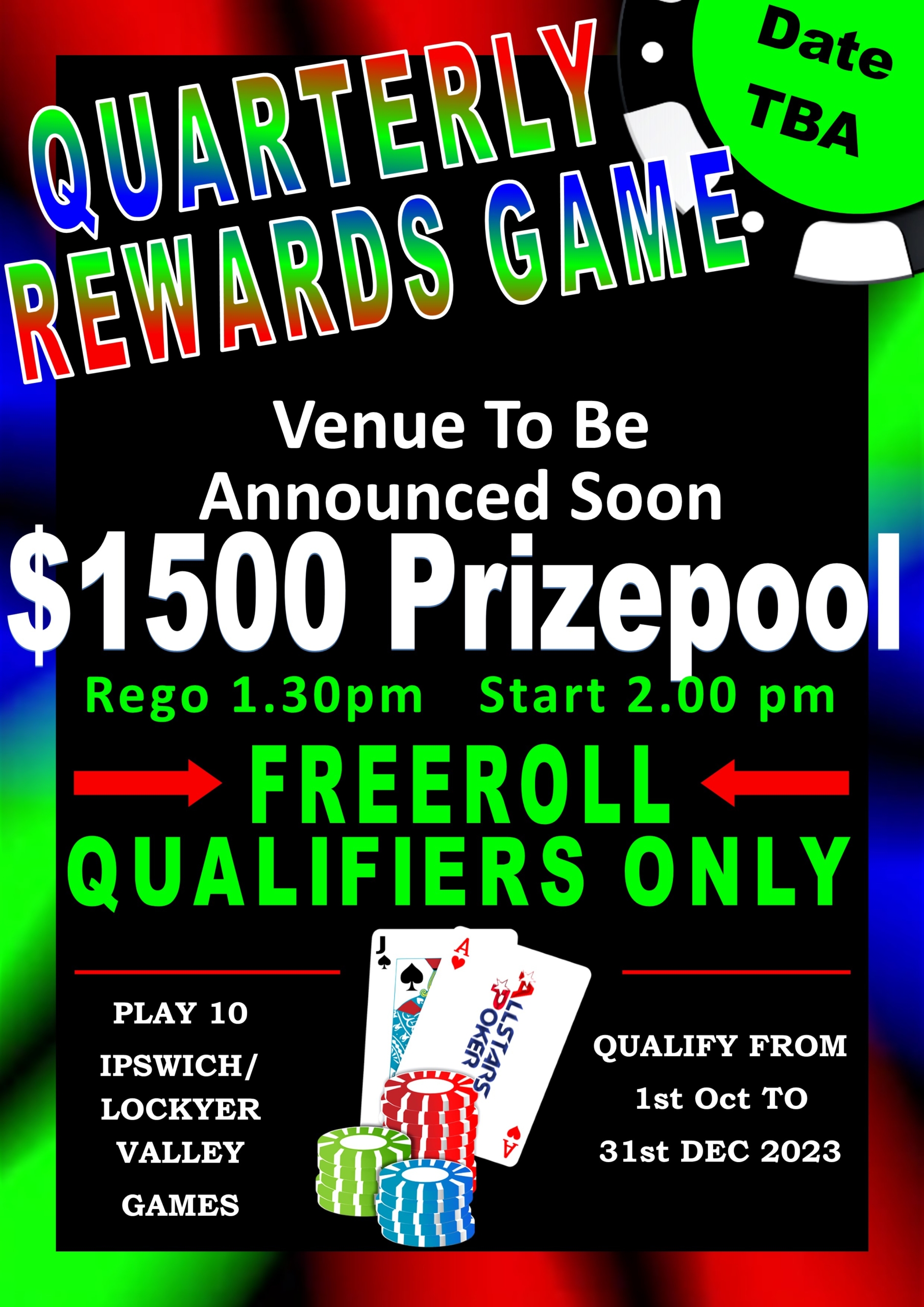 South QLD – All Stars Poker