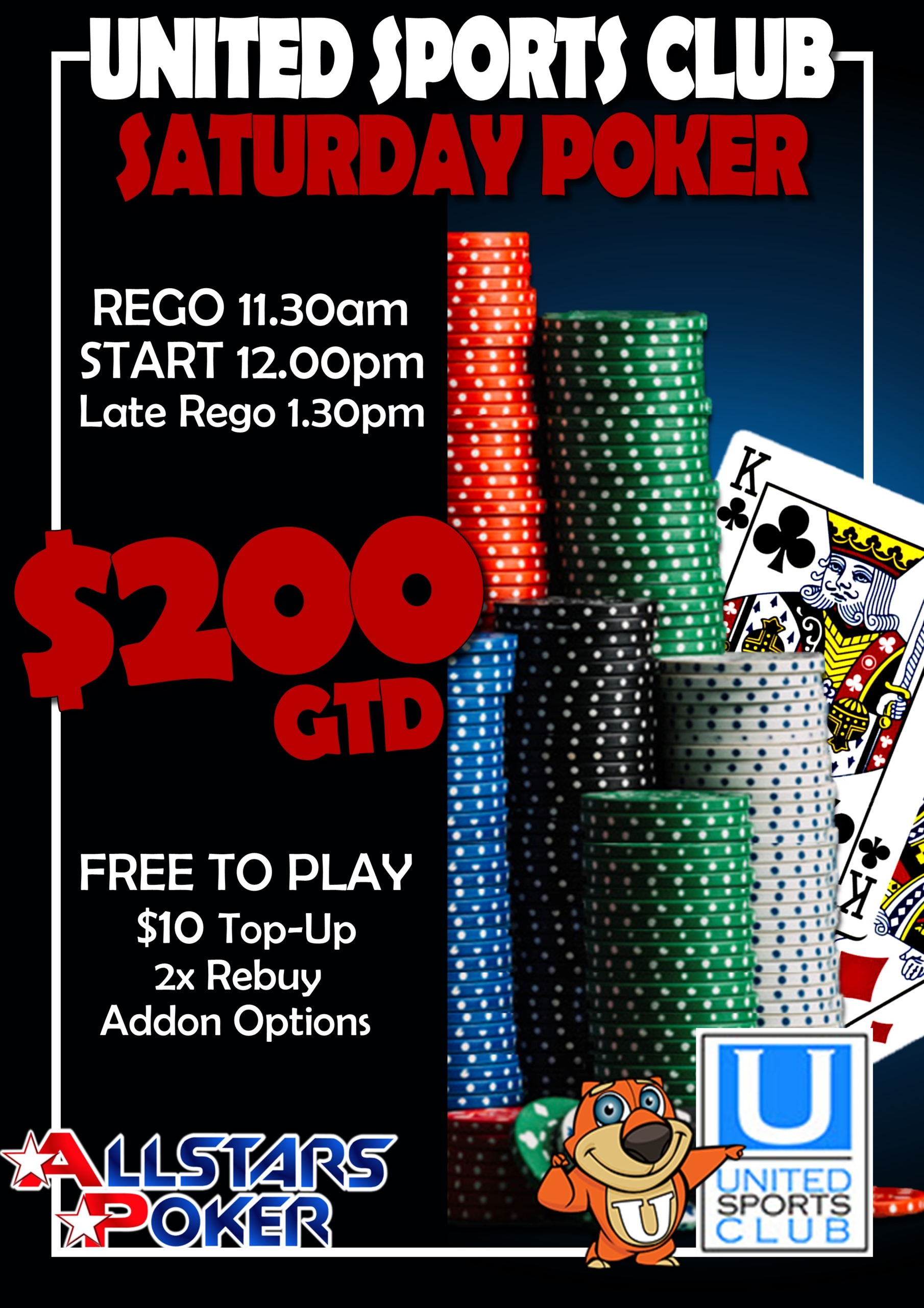 South QLD – All Stars Poker