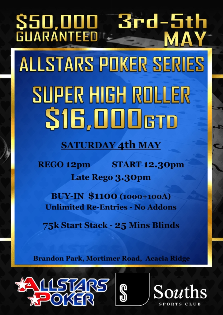 SQ Allstars Poker SERIES – All Stars Poker