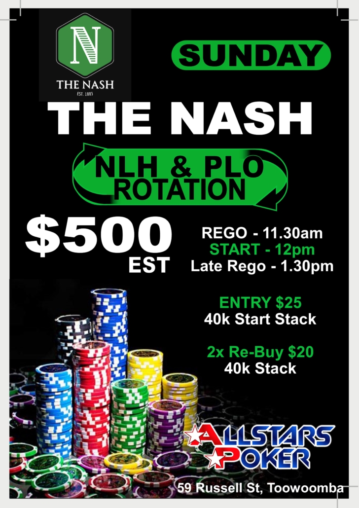 Toowoomba Special Events – All Stars Poker